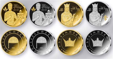 ეროვნული ბანკი დავით აღმაშენებლისა და თამარ მეფის საკოლექციო მონეტების გაყიდვას იწყებს