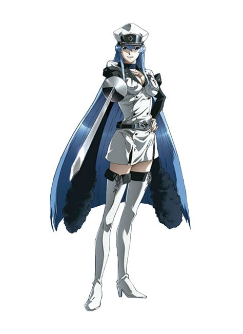 Esdeath Akame Ga Akame Ga Kill Anime
