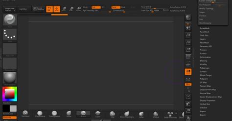 Artstation Zbrush Ui Preset Resources Zbrush Presets Resources