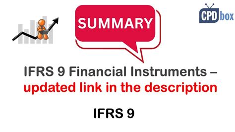 Ifrs 9 Financial Instruments Updated Link In The Description Youtube