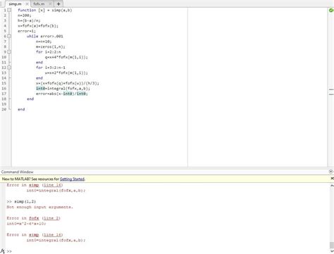 solved this is my code for a simpsons 1 3 integral function