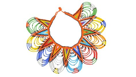 African Bib Collar Necklace Zulu Necklace Maasai Shop Today Get It Tomorrow