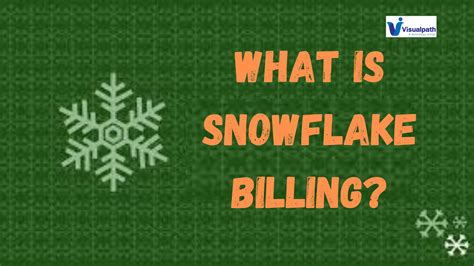 What Is Snowflake Billing Best Software Training Institute In Hyderabad India