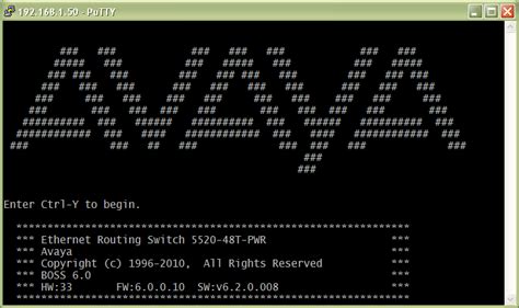 Ethernet Routing Switch 5000 Software Release V6 2 0