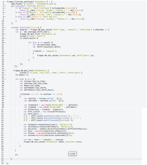 Client Script Works Inconsistently Frappe Forum