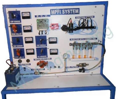 Training Designing Firm Mpfi Trainer Actual Working Model Of Mpfi System Id 8838705373