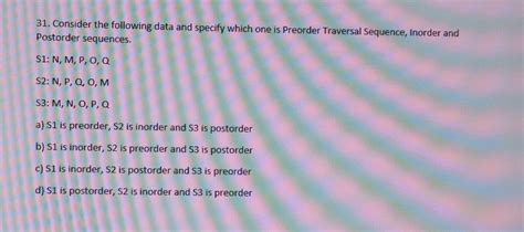 Answered 31 Consider The Following Data And… Bartleby