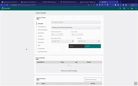 GSoC 2022 Redo Legacy UI Cohort Builder Project Updates Page 2