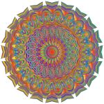 Geometric Spiral Art 2 Free SVG