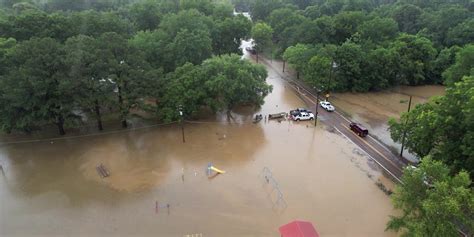 Drone Video Shows Northwest Tennessee Inundated After Flash Floods