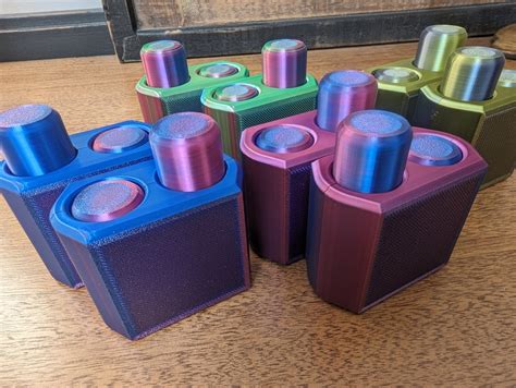 Super Toggly Fidget Button 3d Printed Etsy