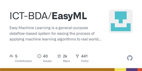 EasyML QuickStart Md At Master ICT BDA EasyML GitHub