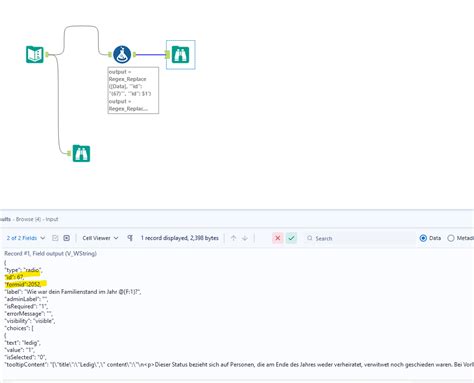 Undesired Characters In The String Output Alteryx Community