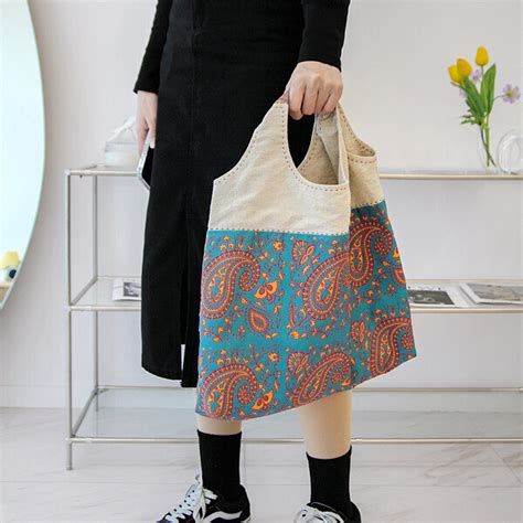 [바이핸즈] 퀼트패키지 가방 만들기 쉬운 핸드블록 에코백 2 퀼트의시작은 엔조이퀼트와 함께