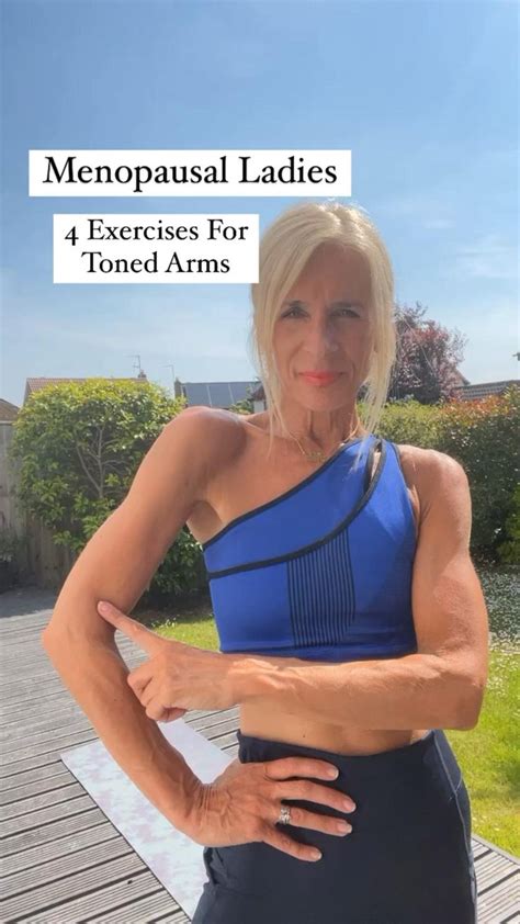 Empowering Menopausal Women To Stay Strong And Sculpted Arm Workouts Arm Workout Workout