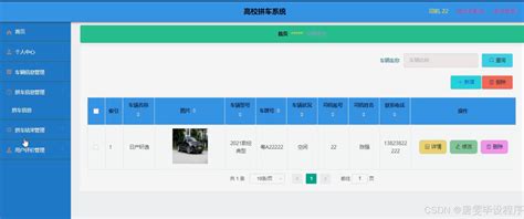 Javavue计算机毕设高校拼车系统【源码程序论文开题】 Csdn博客
