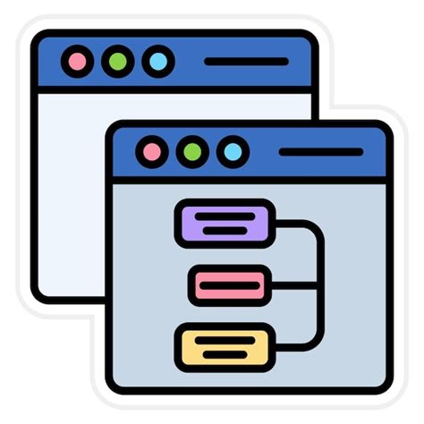 Premium Vector Website Hierarchy Icon Vector Image Can Be Used For Computer Programming