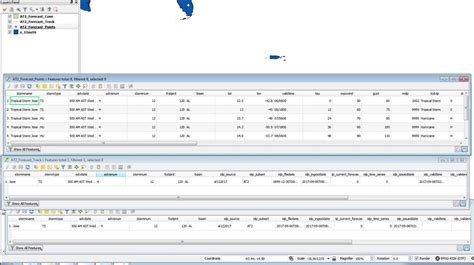 noaa nhc wfs data not visible geographic information systems stack