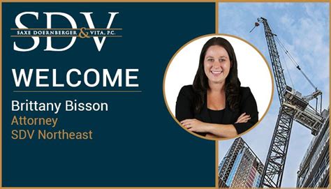 Saxe Doernberger And Vita P C On Linkedin Brittany Bisson
