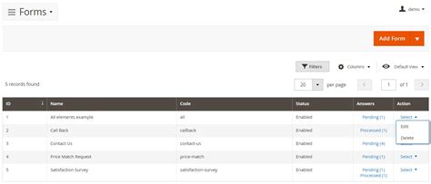 Mirasvit Custom Form Builder Magento 2 Extension Firebear