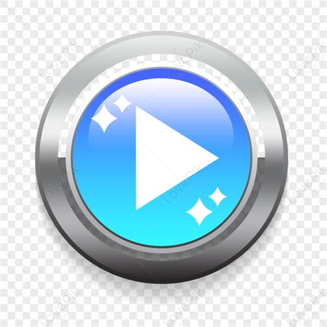 블루 스타 시작 버튼 일러스트스타트플레이어화살 Png 일러스트 무료 다운로드 Lovepik