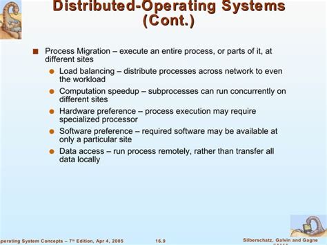 Chapter 16 Distributed System Structures Ppt Computer Networking