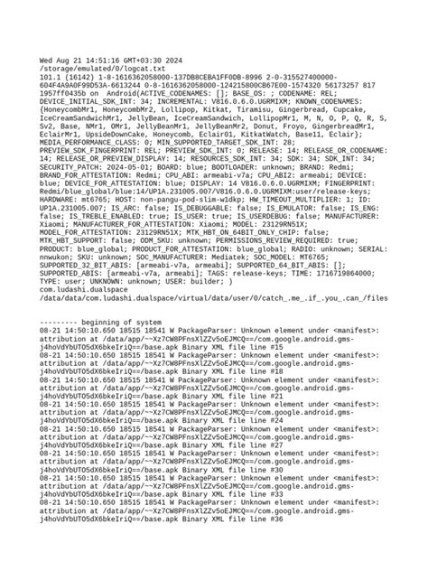Logcat Pdf Xml Mobile Software