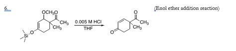 Solved Enol Ether Addition Reaction