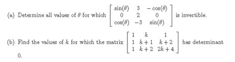 A Determine All Values Of Theta For Which