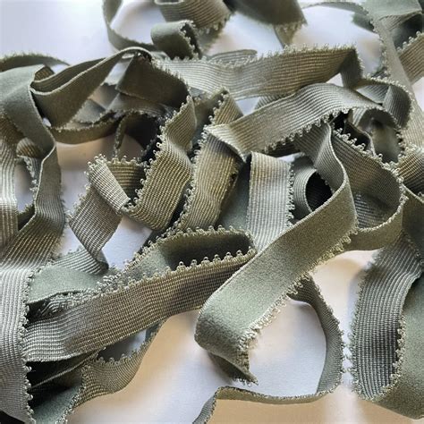 Picot Elastiek Groen 15 Cm 5 Meter Band En Kant