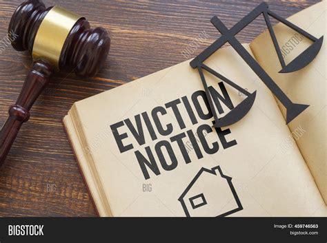 Eviction Notice Shown Image And Photo Free Trial Bigstock