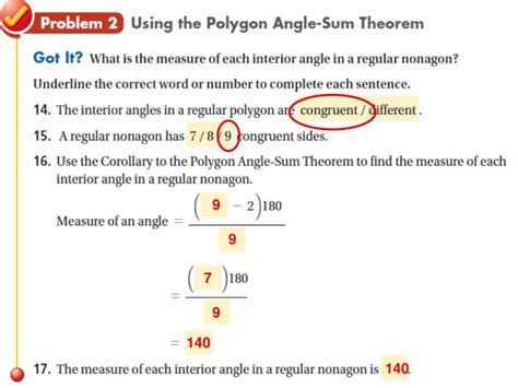 PPT The Polygon Angle Sum Theorems PowerPoint Presentation Free Download ID