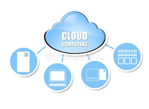 Cloud Computing Stock Illustration Illustration Of Network 30260712