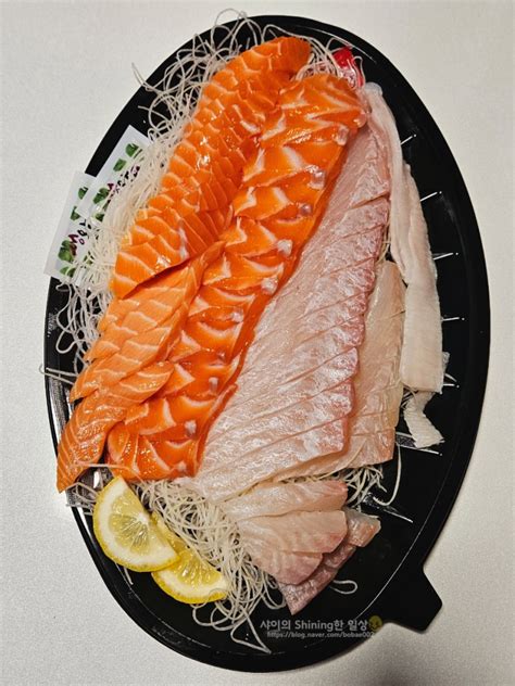 코스트코 추천음식 가성비 추천템 연어광어회 콤보 내돈내산후기ft 가격 신선도 네이버 블로그