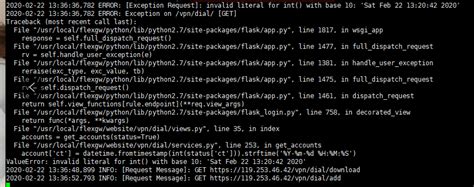 Flexgw企业版镜像安装报错valueerror Invalid Literal For Int With Base 10 Sat Feb 22 132042 2020