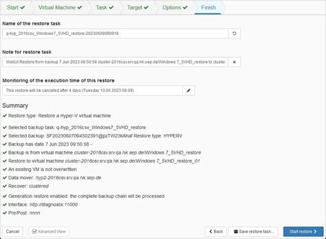 5 1 0 Hyper V Restore Sepsesam