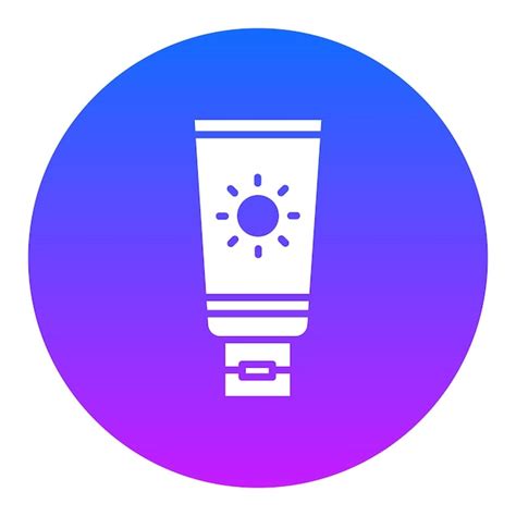 자외선 차단 아이콘 프리미엄 벡터