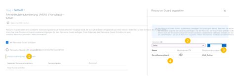 Konfigurieren Der Multi User Autorisierung Mit Resource Guard Azure Backup Microsoft Learn