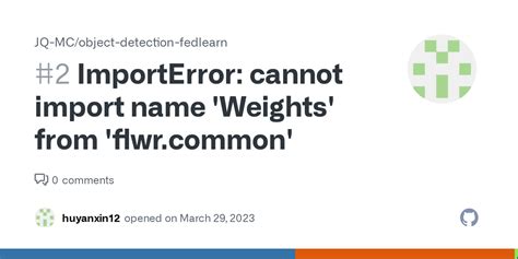 importerror cannot import name weights from mon · issue 2