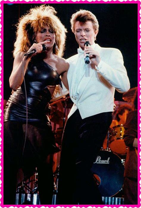 Tina Turner And David Bowie Tina Turner David Bowie Bowie
