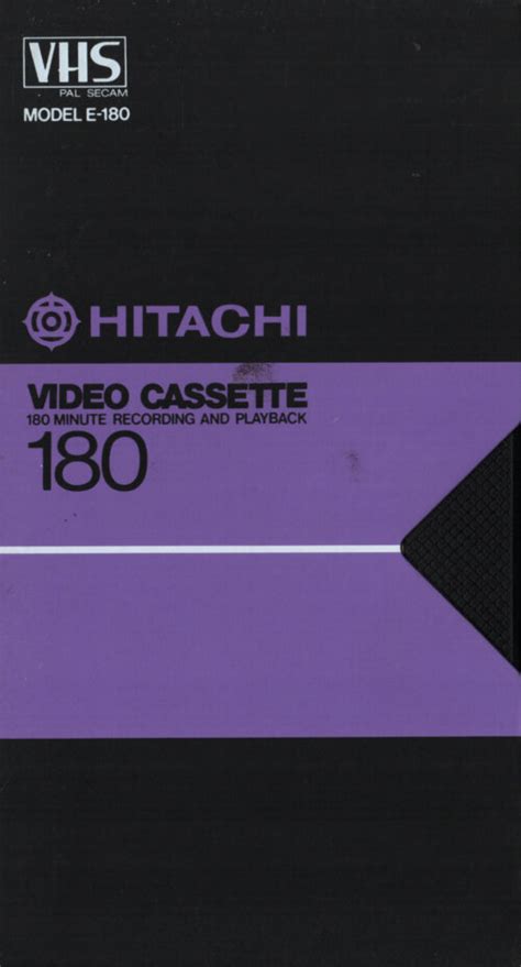 Vhs Vault From Our Archive Transdiffusion Broadcasting System