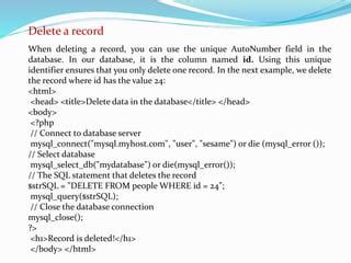 Php Session PPT