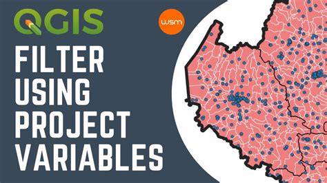 Qgis Filter Using Project Variables Youtube