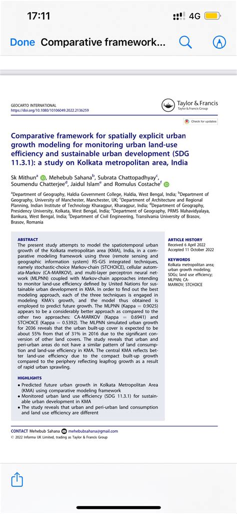 subrata chattopadhyay on linkedin extremely happy to state that our article below is now