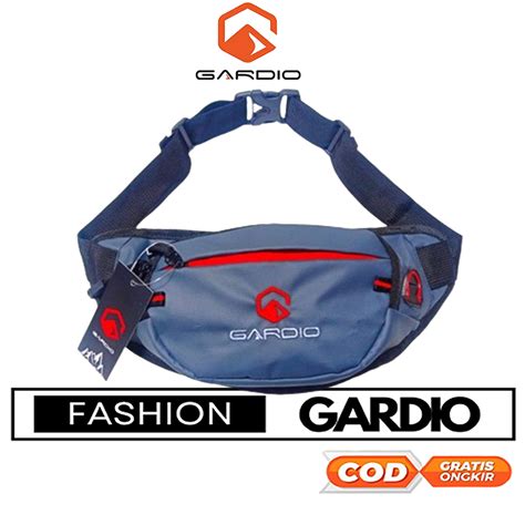Jual Gardio Waistbag Waterproof Priawanita Shopee Indonesia