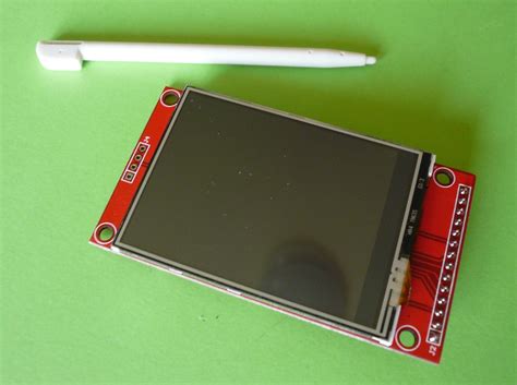 Électronique En Amateur Utilisation Dun écran Tactile Tft Spi 240 X