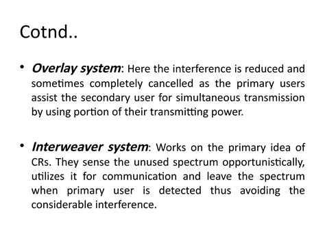 Cognitive Radio Network Introduction Pptx Free Download