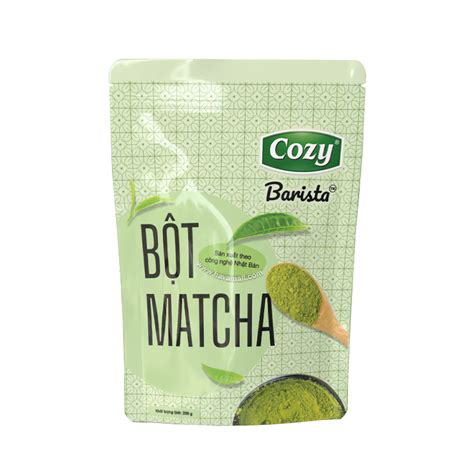 Bột Trà Xanh Matcha Cozy Barista 200g Matcha Powder Cozy Barista
