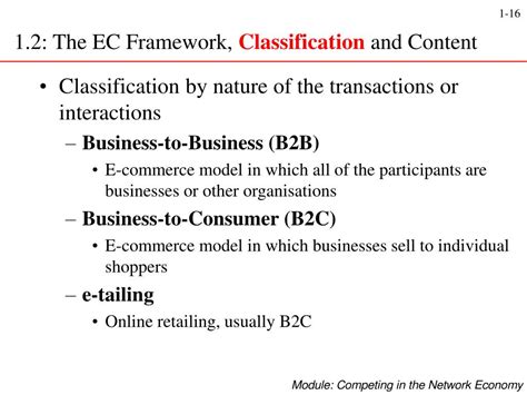 PPT TOPIC E COMMERCE FRAMEWORK BUSINESS MODELS AND ENVIRONMENT PowerPoint Presentation