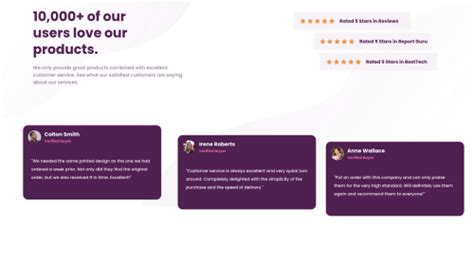 Frontend Mentor Responsive Social Proof Section Built With Css Flex
